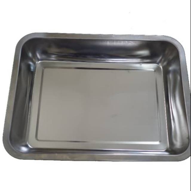 Jual Nampan stainless / nampan baki stainless / baking tray stainless ...