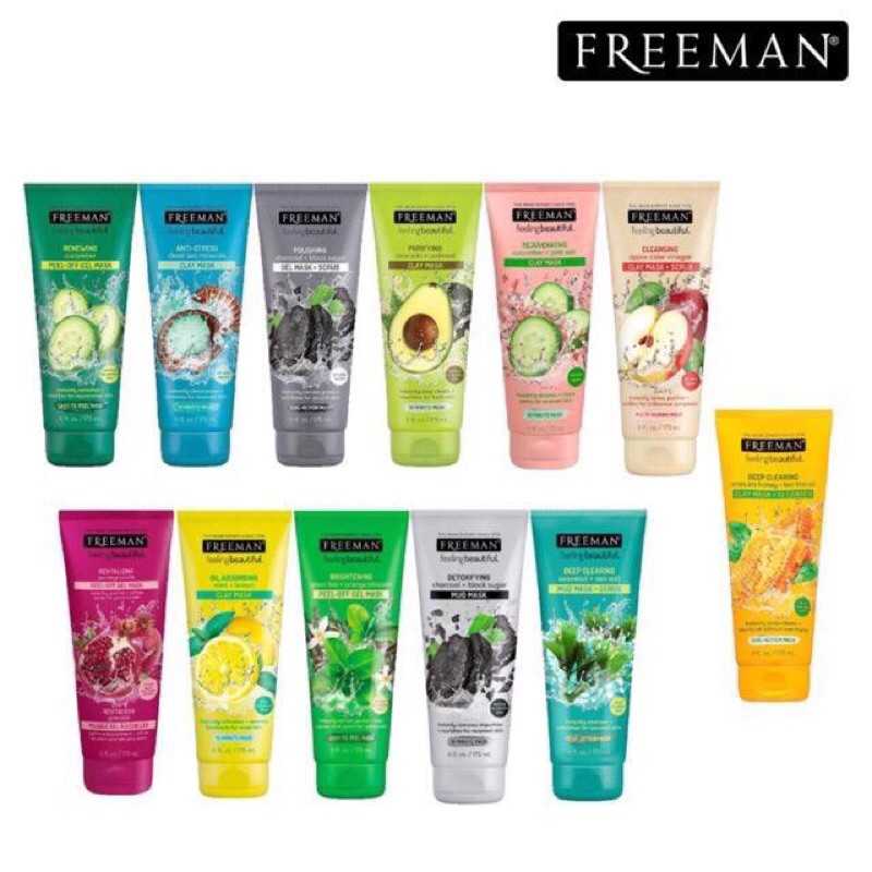 Jual FREEMAN MASK ALL VARIANT ( FULL SIZE / 175 ml ) | Shopee Indonesia