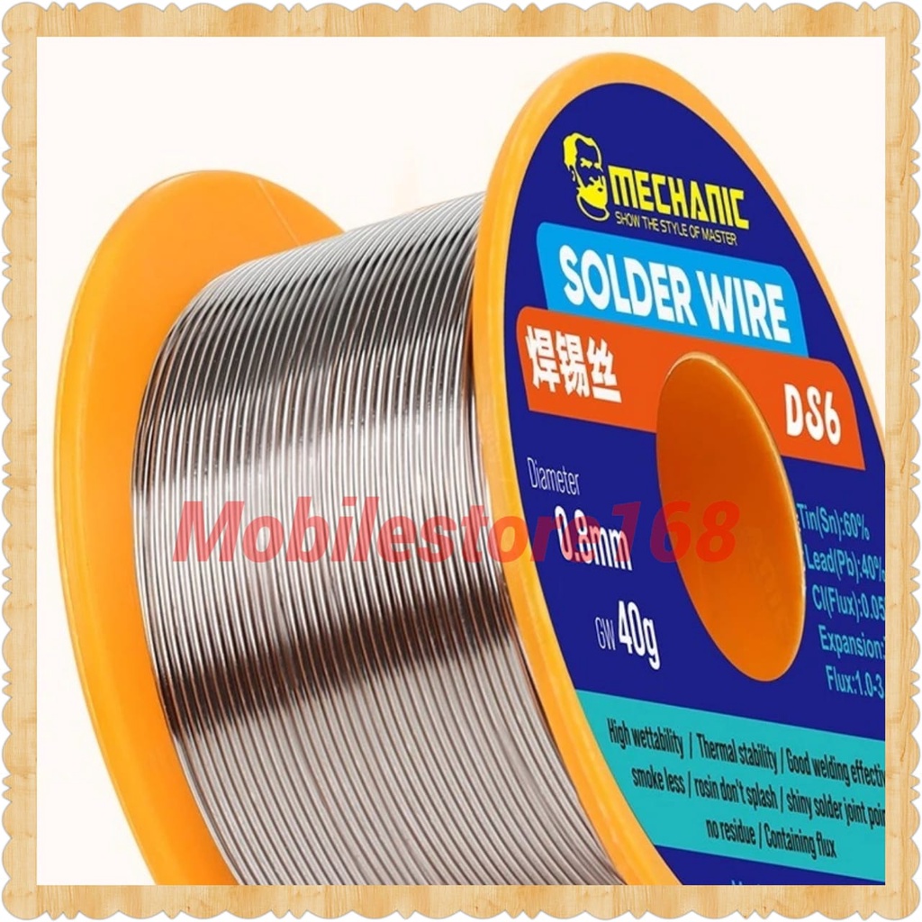 Jual MECHANIC TIMAH SOLDER WIRE SOLDERING / TIMAH SOLDER -SOLDERING ...