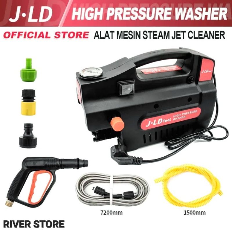 Jual Mesin Pencuci Mobil, Motor, AC JLD T-2 Listrik Pembersih ...