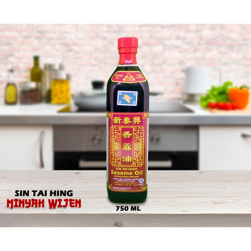Jual Minyak wijen sin tai hing sesame oil sth 750ml | Shopee Indonesia