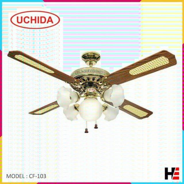 Jual Kipas baling 52" Uchida/Maspion 5lampu CF103 | Shopee Indonesia