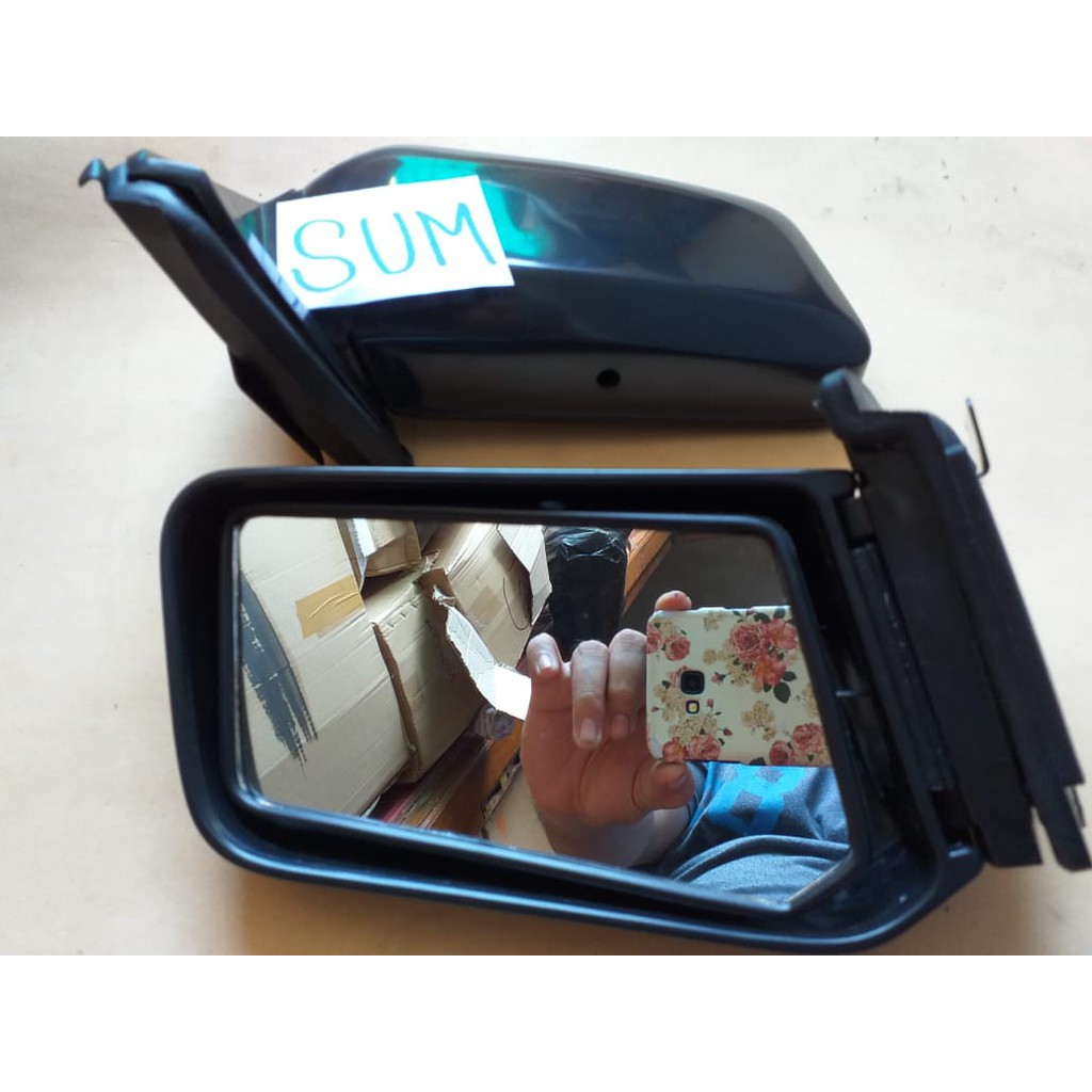 Jual Spion Mobil Sedan hitam Universal satu set kanan dan kiri | Shopee ...