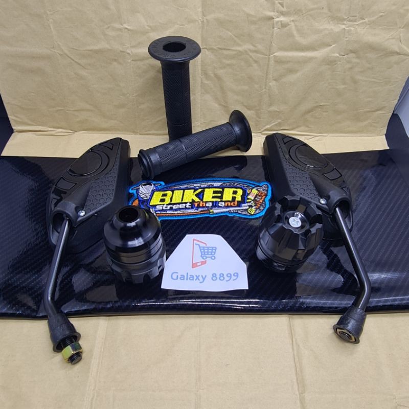 Jual Kulit Jok Karbon Hitam+Grip Yoshimura+Jalu As+Spion sps Honda ...