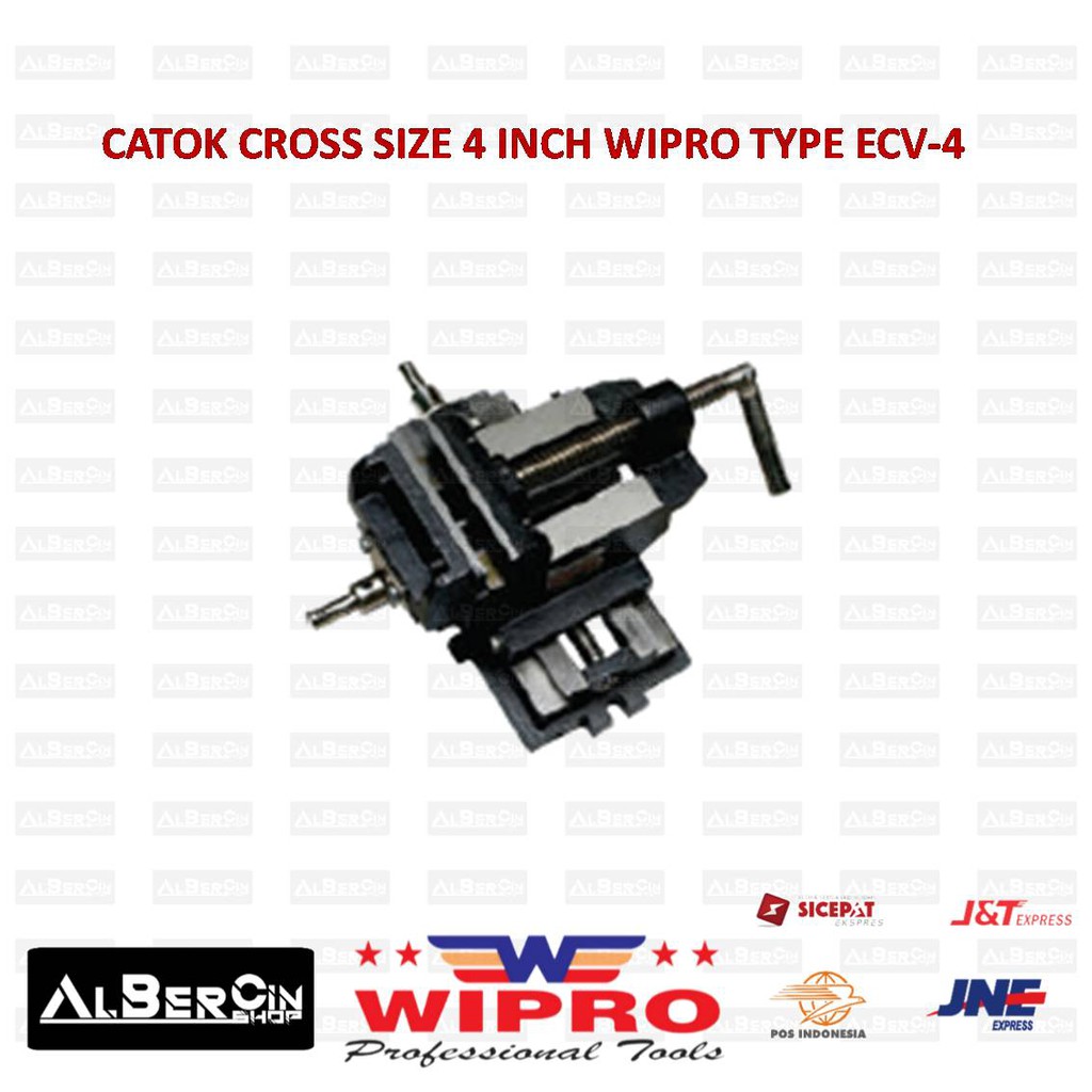 Jual Ragum Vise Catok Cross Wipro ECV-4 ukuran 4inch 4 inch | Shopee Indonesia