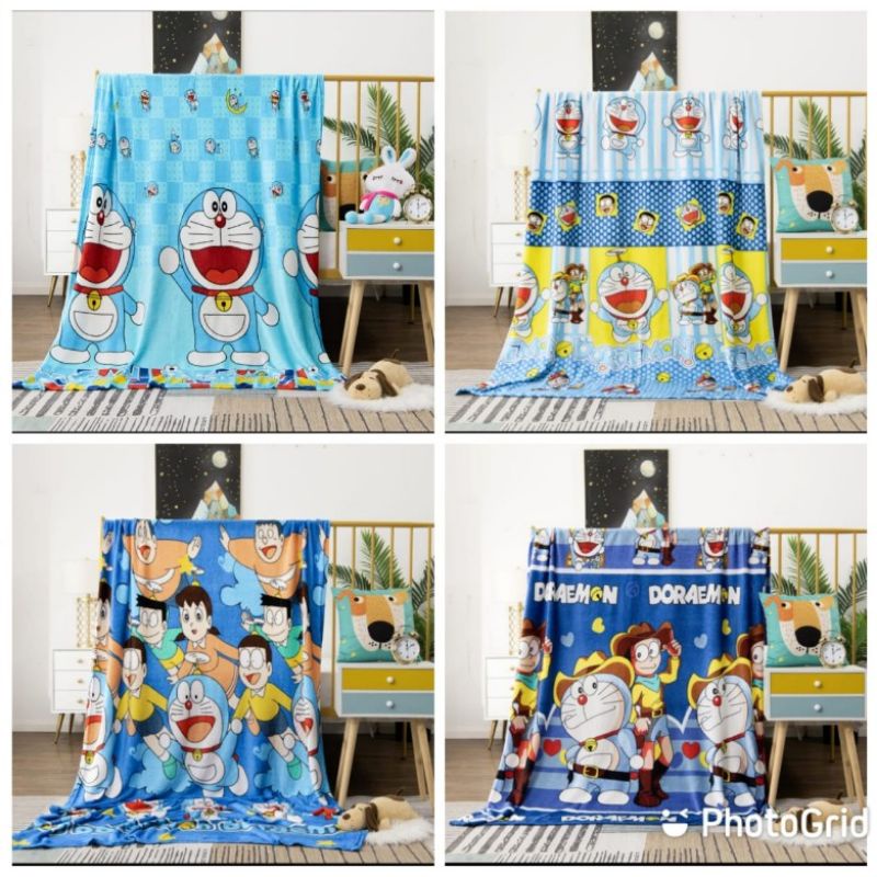 Jual SELIMUT HALUS KARAKTER DORAEMON | Shopee Indonesia