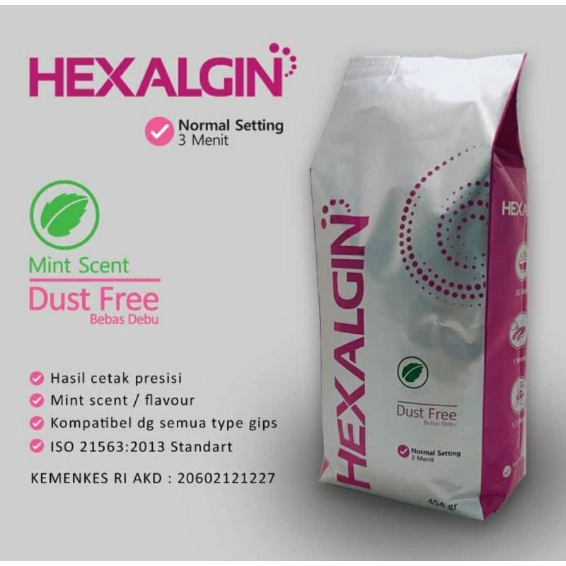 Jual Hexalgin Alginate setara Hygedent | Dental Alginate | Bahan Cetak ...