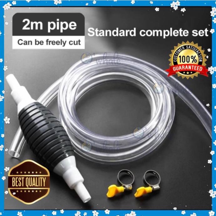 Jual Pompa Tangan Manual Hand Siphon Pemindah Air Minyak Bensin Mobil ...