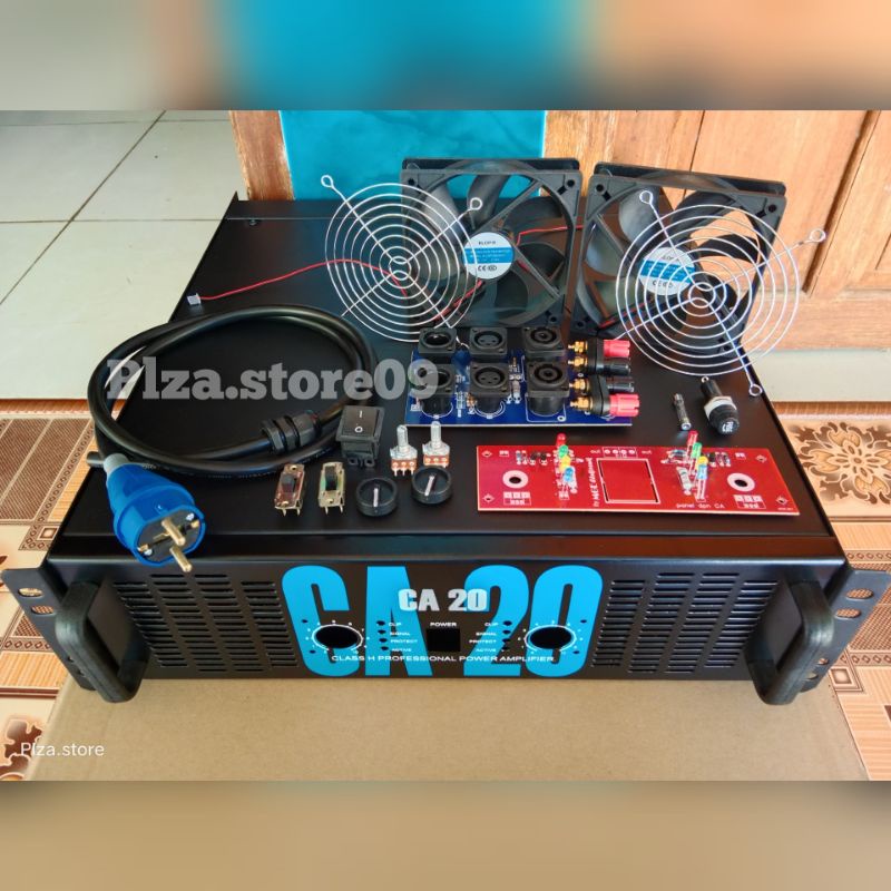 Jual Box power amplifier tipe CA20 lengkap aksesoris bok power Ca20 ukuran 3U Box murah ...