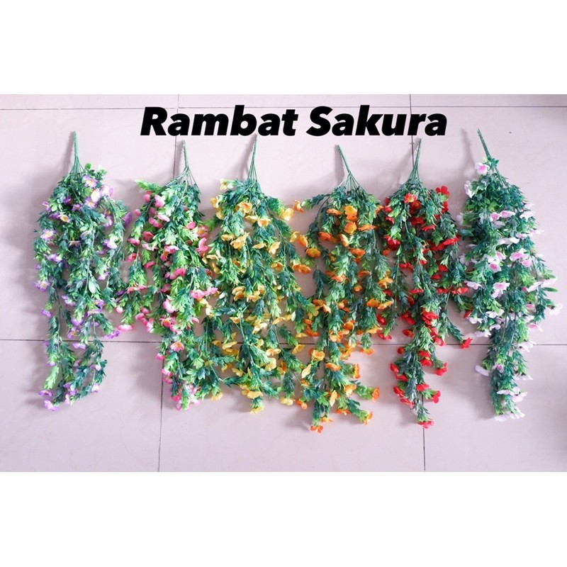 Jual Rambat Gantung sakura / rambat gantung nanas / rambat gantung ...