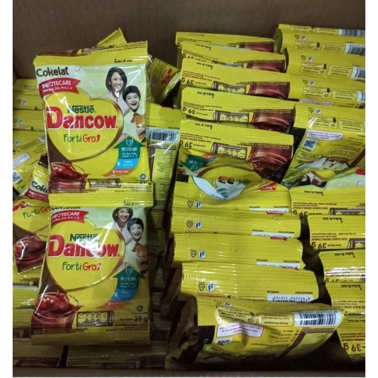 Jual Dancow Fortigo Cokelat Sachet 27g | Shopee Indonesia