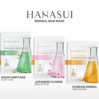 Jual [1 BOX ] Hanasui Masker Mud dengan Kandungan Ekstrak Cherry ...