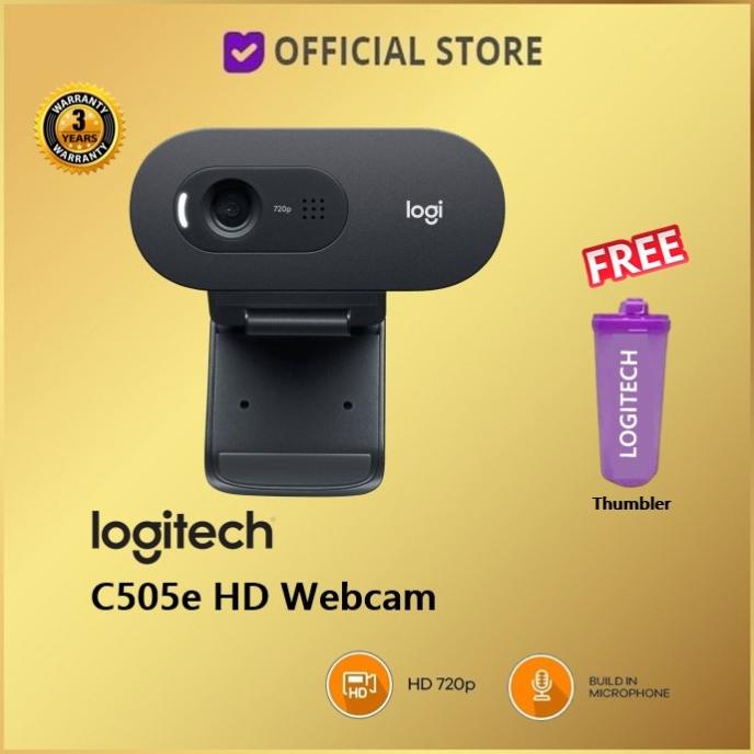 Jual Logitech C505e Webcam HD 720p/30fps C 505 e C505 e ORIGINAL ...
