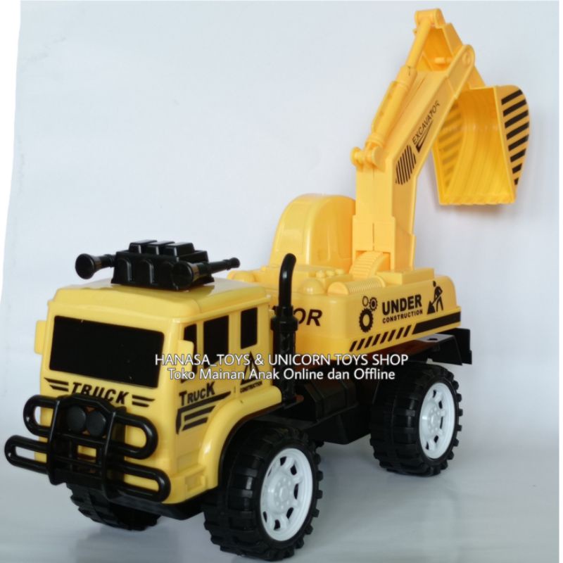 Jual Mainan Anak Mobil Truk Excavator Besar | Shopee Indonesia