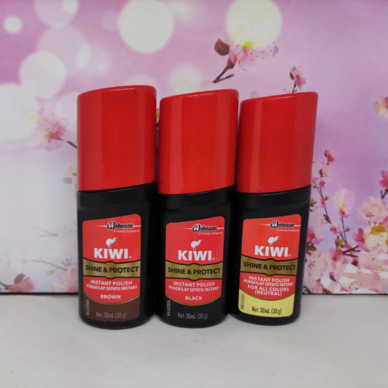 Jual Semir Sepatu Kiwi Cair Shine & Protect 30ml | Shopee Indonesia