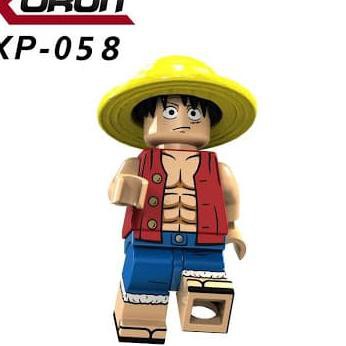 Jual Kualitas Dijamin!!-752 Lego Monkey D Luffy One Piece Minifigure ...