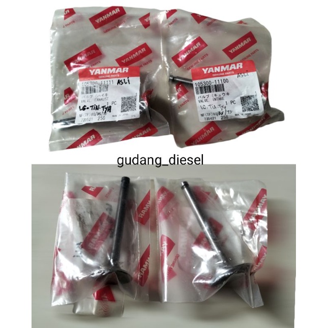 Jual YANMAR TF85 Valve Engine/Klep Set ORIGINAL | Shopee Indonesia