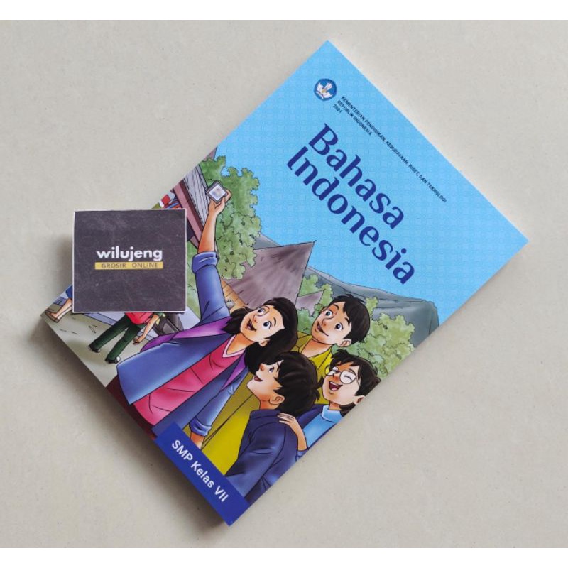 Jual Buku Bahasa Indonesia Kurikulum 2021 Kelas 7 VII SMP - Full Colour ...