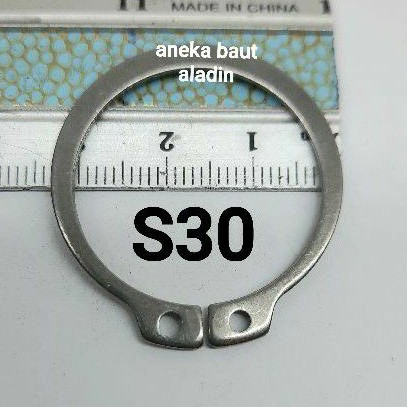Jual snap ring S30 stainless | Shopee Indonesia