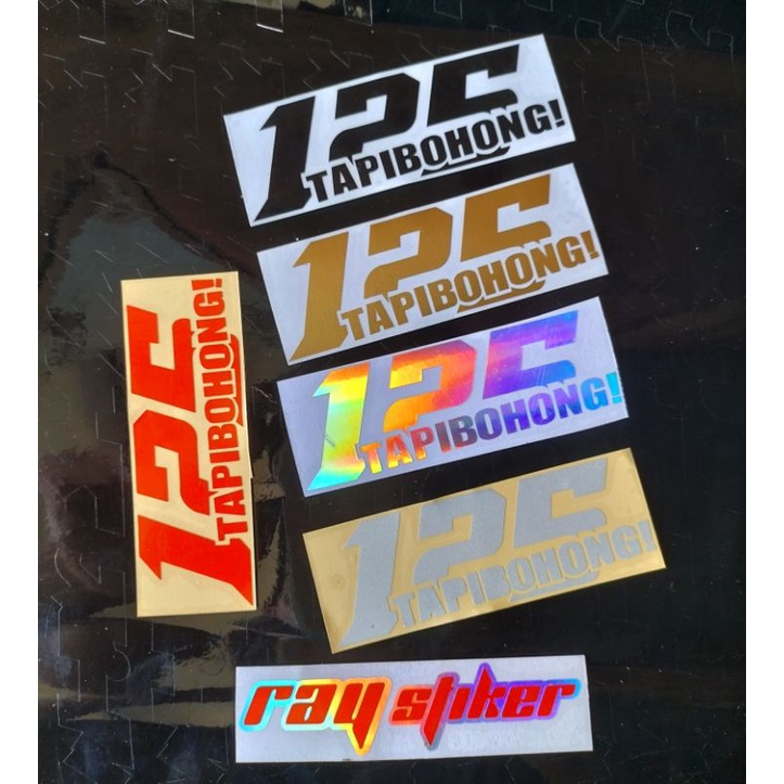 Jual STIKER CUTTING 125 TAPI BOHONG | Shopee Indonesia