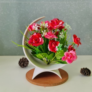 Jual Bunga Mini Rotus Bunga Pajangan Ruangan Tamu Bunga Artifisial ...