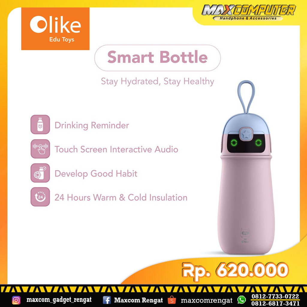 Jual Olike Smart Bottle / Botol Pintar | Shopee Indonesia
