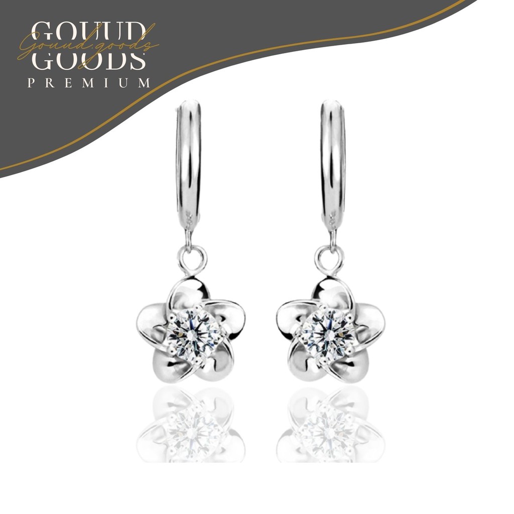 Jual Flower Basic Earrings / Anting Titanium / Anting Wanita / Anting ...
