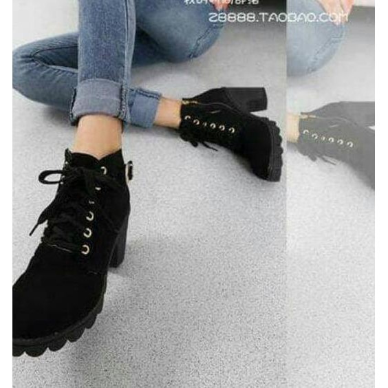 Jual Jangan Ketinggalan order - Sepatu Boots Coboy Korea HITAM DAN TAN ...