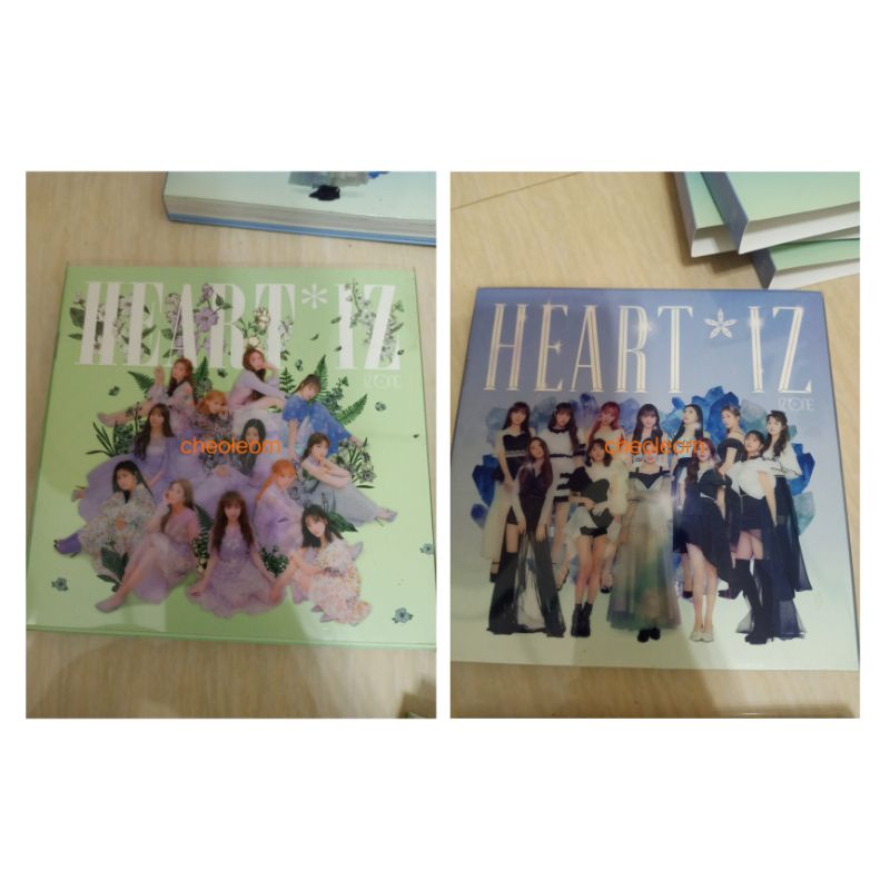 Jual IZ*ONE 2nd Mini Album - HEART*IZ - album only / unsealed, photocard wonyoung wony yujin ...