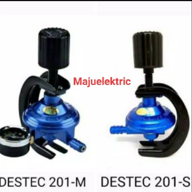 Jual DESTEC Gas Regulator COM-U12R Non Meter COM-U12RM Meter | Shopee ...
