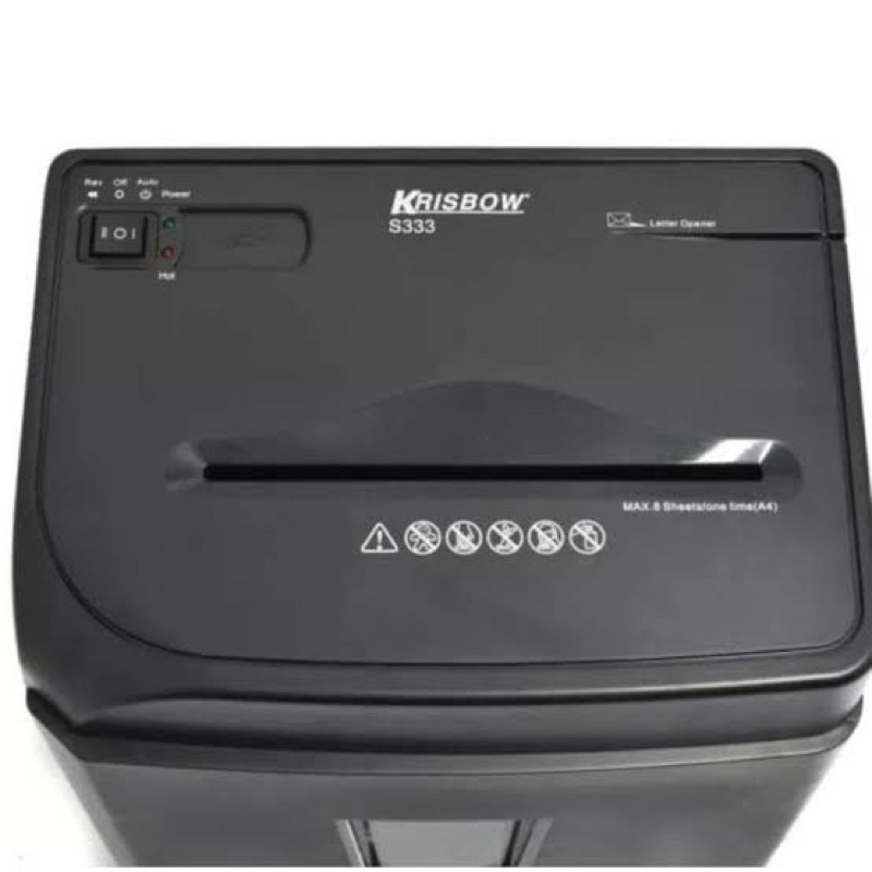 Jual Mesin Penghancur Kertas merk Krisbow S333 17L - Paper Shredder | Shopee Indonesia