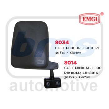 Jual Spion Emgi Mitsubishi Colt Pick Up L300 Hitam Manual RH | Shopee ...