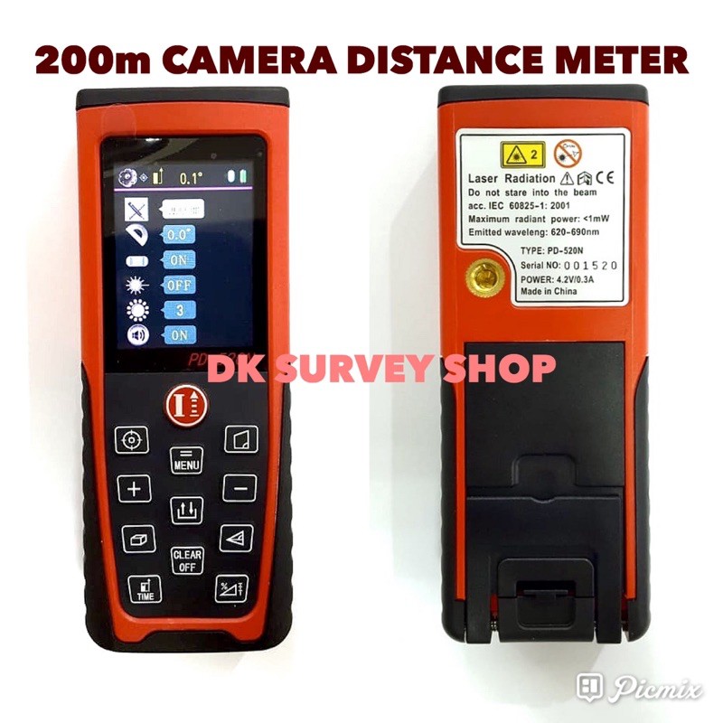 Jual Meteran Laser 200 Meter - CAMERA Laser Distance Meter 200M ...