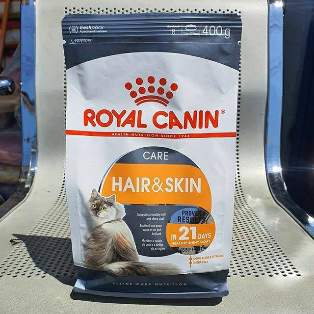 Jual Royal Canin Hair & Skin 400Gram Freshpack - Makanan Kucing Rc Hair ...
