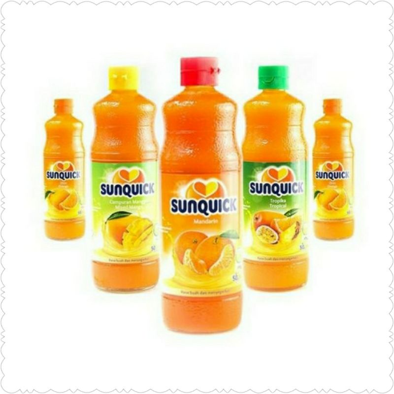 Jual SunQuick Orange 300ml Varian Rasa | Shopee Indonesia