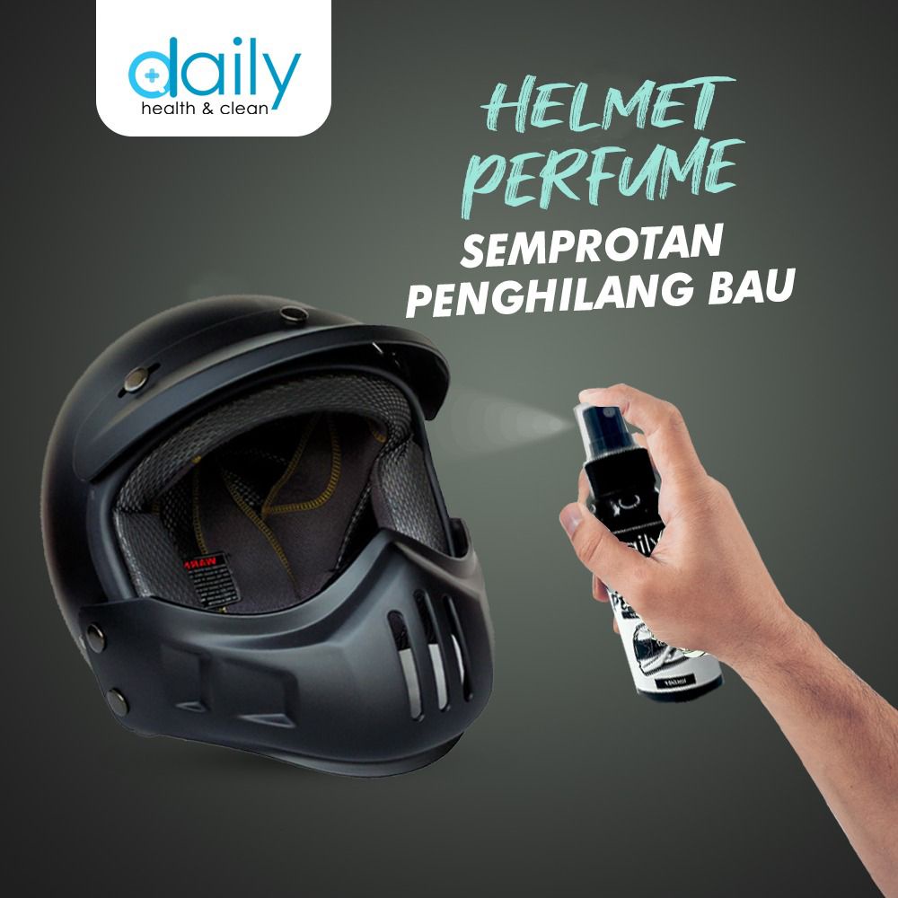 Jual DAILY HELMET PERFUME 100ml HELEM WANGI BEBAS BAKTERI | Shopee ...