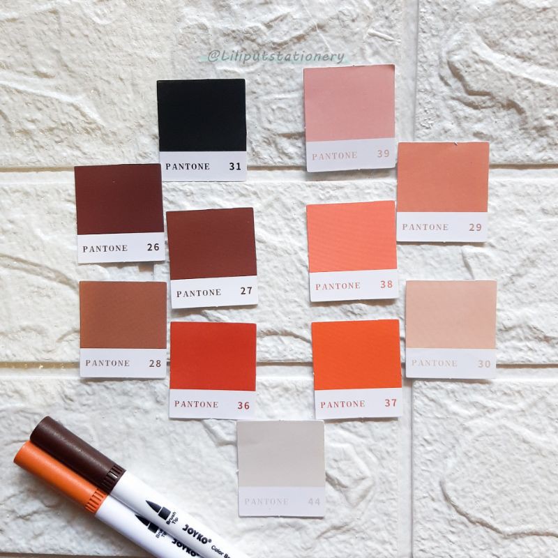 Jual Pantone Sticker - Stiker Palet Warna | Shopee Indonesia