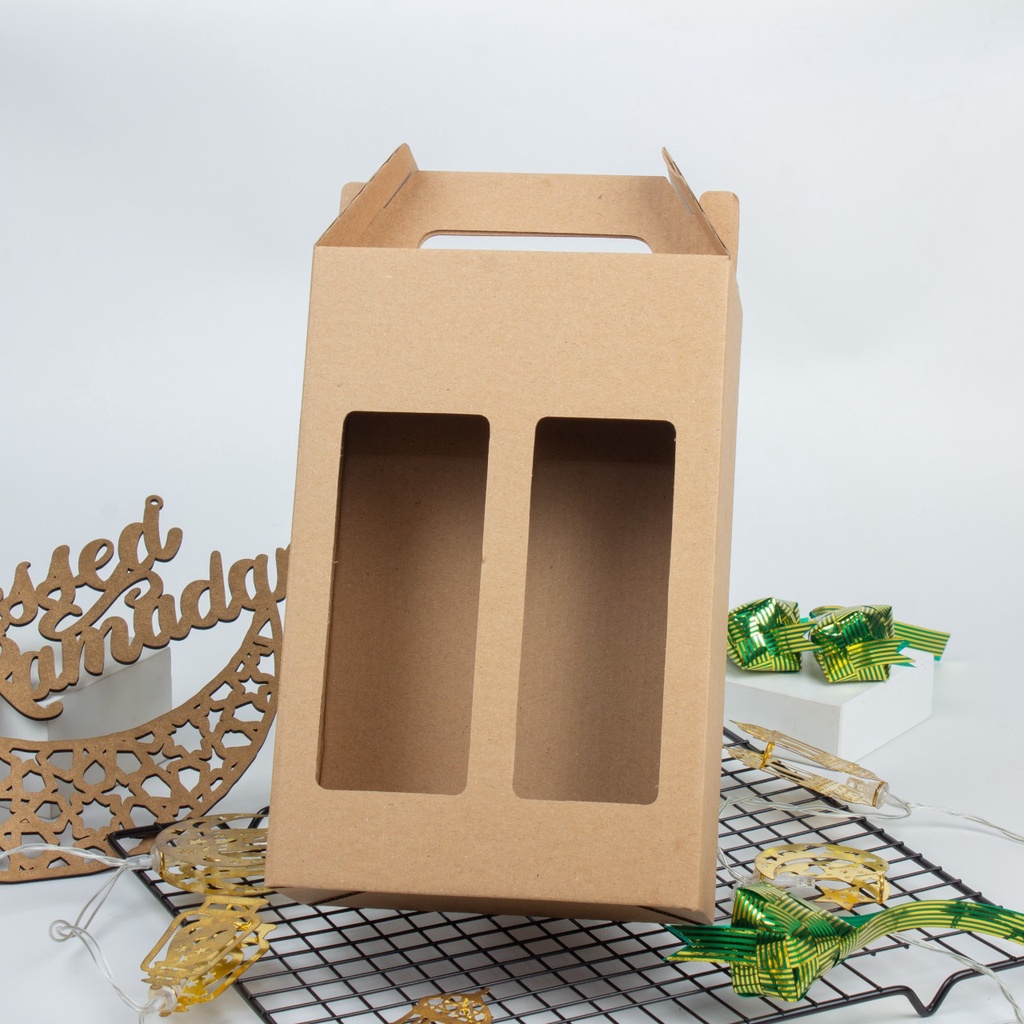 Jual (10pcs) DUS JINJING KOTAK PACKAGING BOTOL 500 ML ISI 2 BOX TENTENG ...