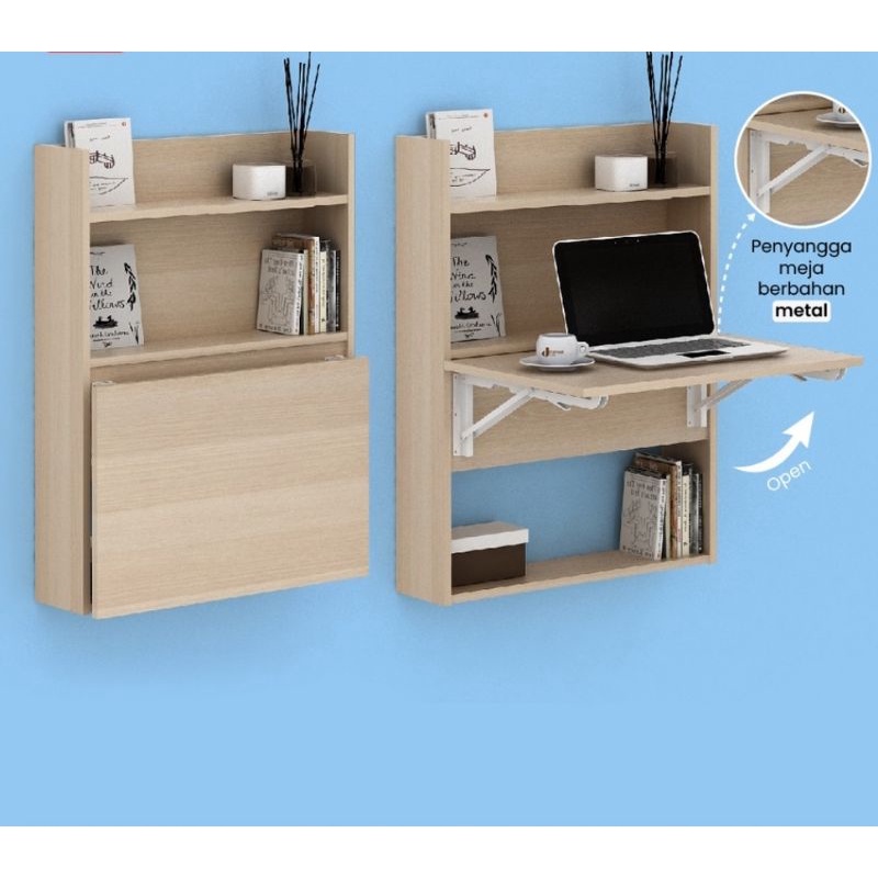 Jual Meja Kerja Lipat Kekinian | Shopee Indonesia