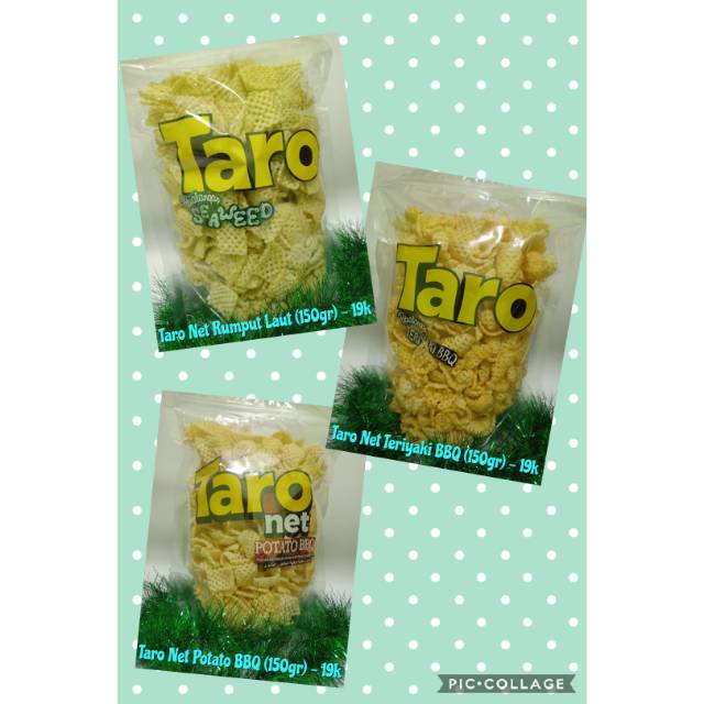 Jual Taro Net Rasa Potato BBQ, Teriyaki BBQ, Rumput Laut | Shopee Indonesia