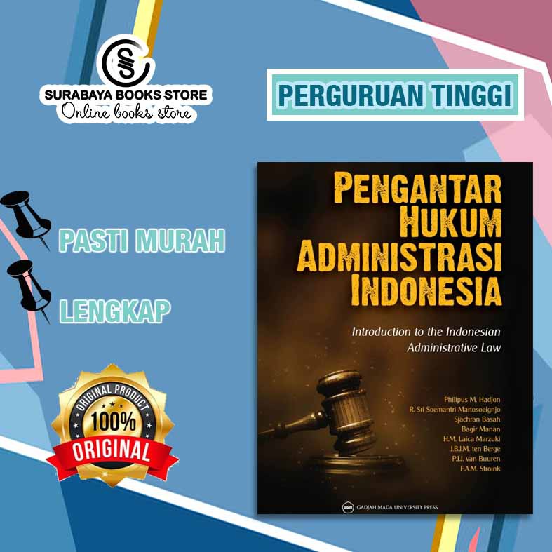 Jual PENGANTAR HUKUM ADMINISTRASI INDONESIA / PHILIPUS M. HADJON | Shopee Indonesia