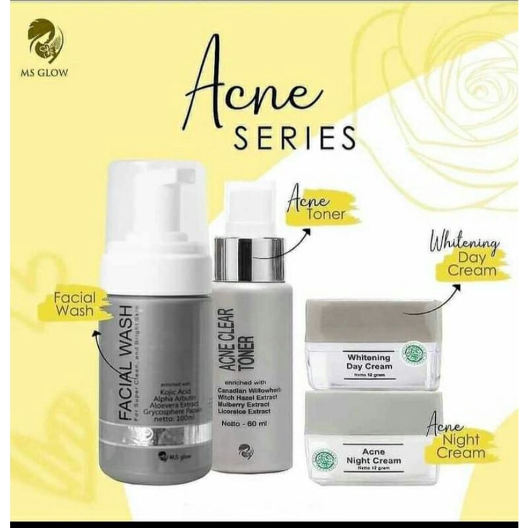 Jual MS glow acne series (original produk) | Shopee Indonesia