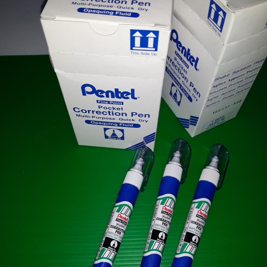 Jual Tip ex Correction Pen Pentel ZL 62 W 7 ml | Shopee Indonesia