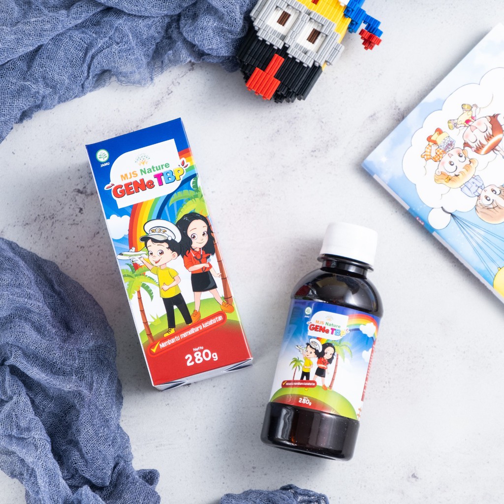 Jual Vitamin Anak Suplemen Herbal Anak GENe TBP Suplemen Bahan Alami ...