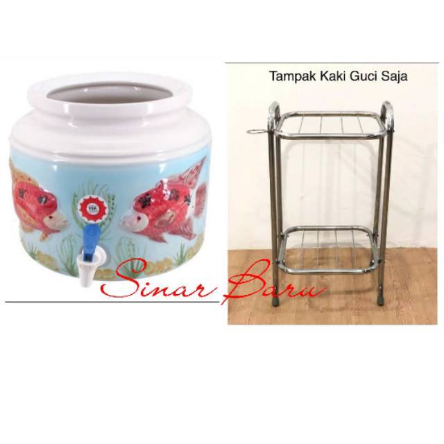 Jual GUCI AIR GALON/GUCI KERAMIK GALON & KAKI GUCI STAINLESS /MOTIF ...
