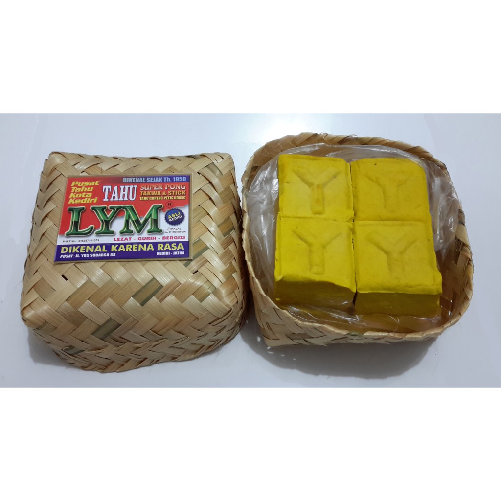 Jual Tahu Takwa / Tahu Kuning LYM khas Kediri - Oleh Oleh Kediri ...
