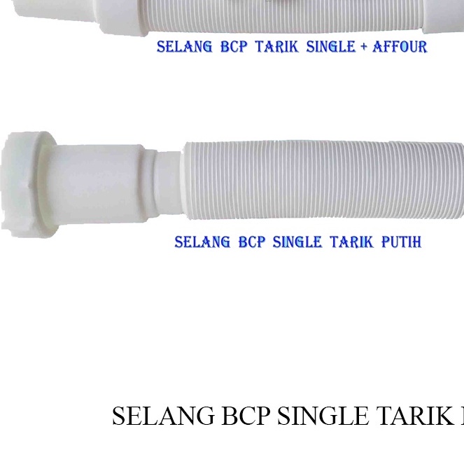 Jual Selang BCP / Sifon Kitchen Sink Tarik Putih - Single ( 1 Hole ...