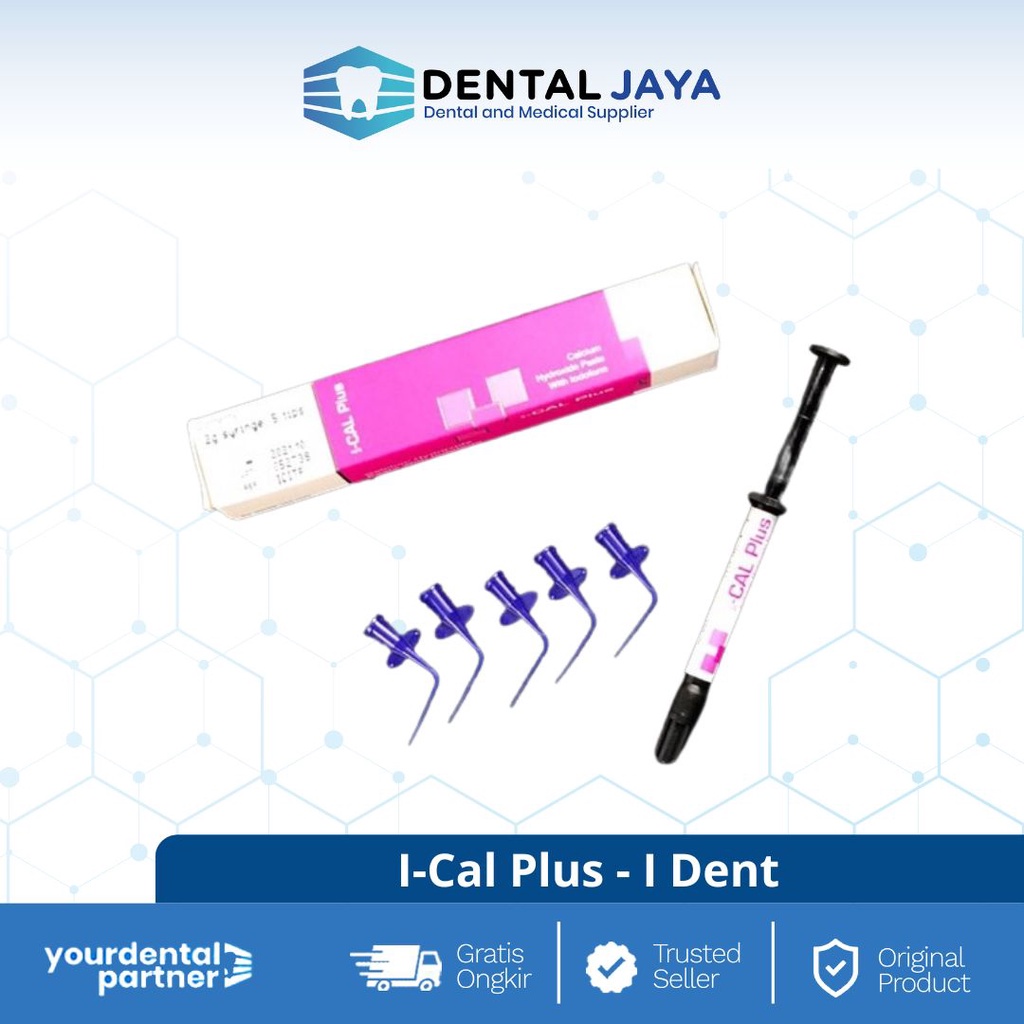 Jual Dental Jaya I Cal Plus // Calcium Hydroxide with Iodoform ...