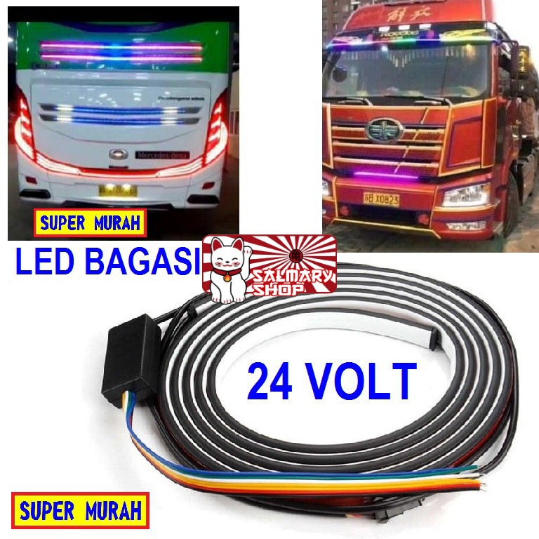 Jual Lampu Led Bagasi Mobil Truk Bis RGB 120 Cm 12 Volt Dan 24 Volt ...