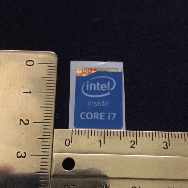 Jual Stiker Sticker intel Core i7 gen 4/5 | Shopee Indonesia
